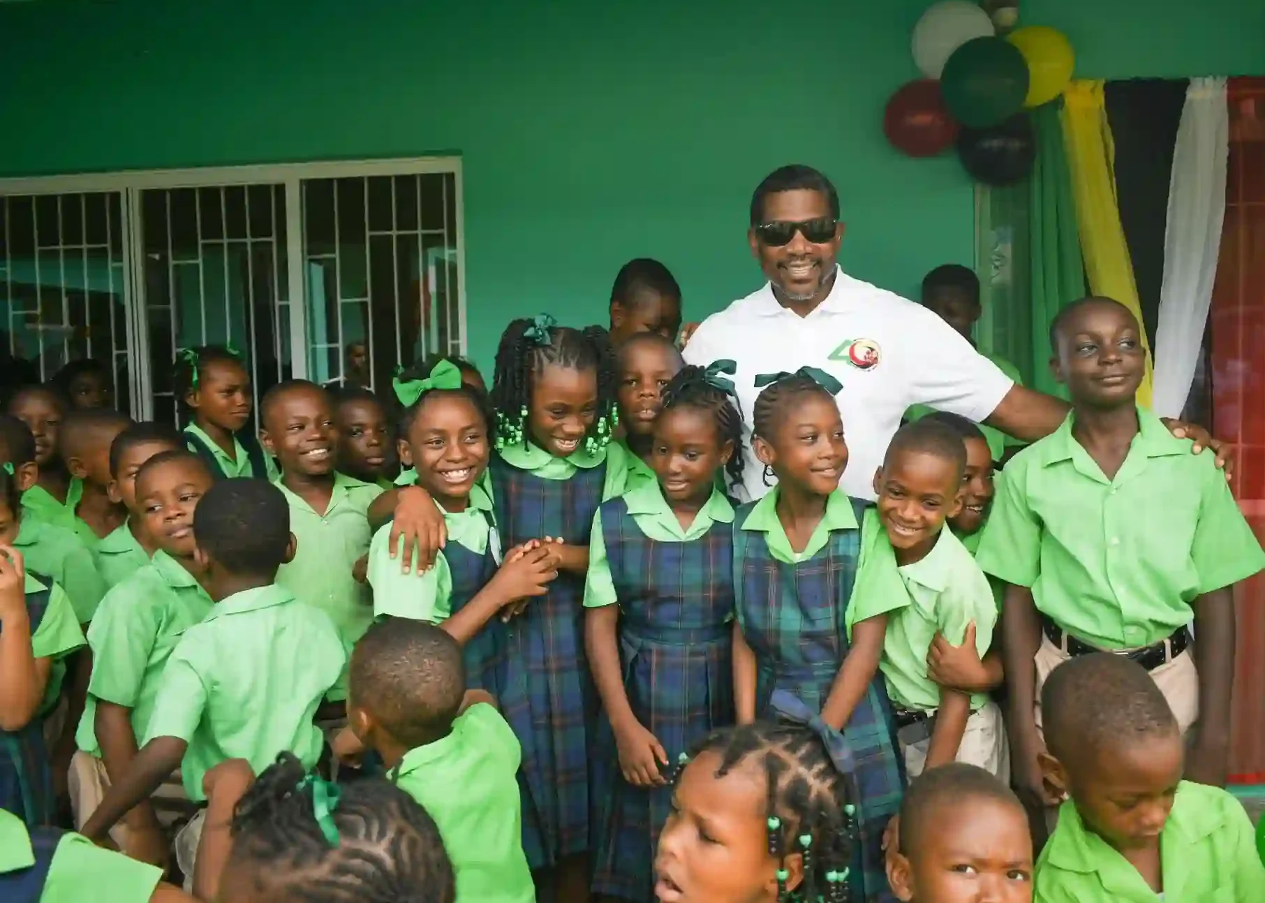 PM Drew commemorates Child Month with school children, recalls ...